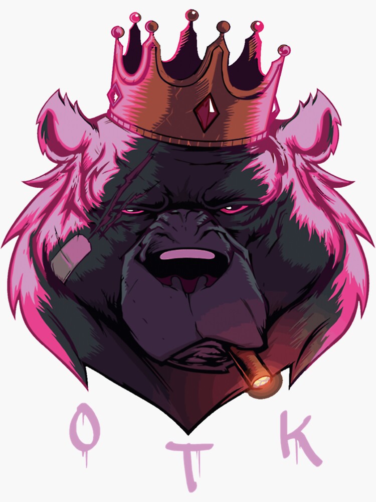 "OTK, Otk Network, One True King, Otk Community " Sticker by ...