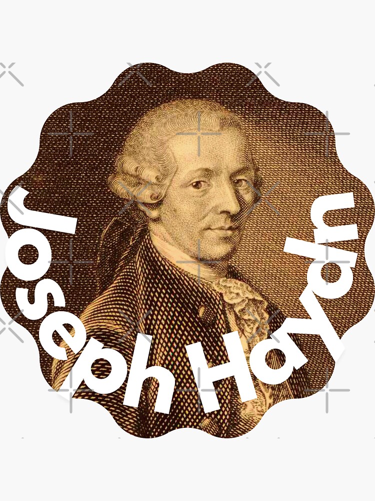 "Joseph Haydn" Sticker by Musicianst0re | Redbubble