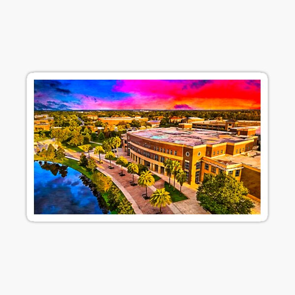 "Classroom Building 1, University of Central Florida, at sunset ...