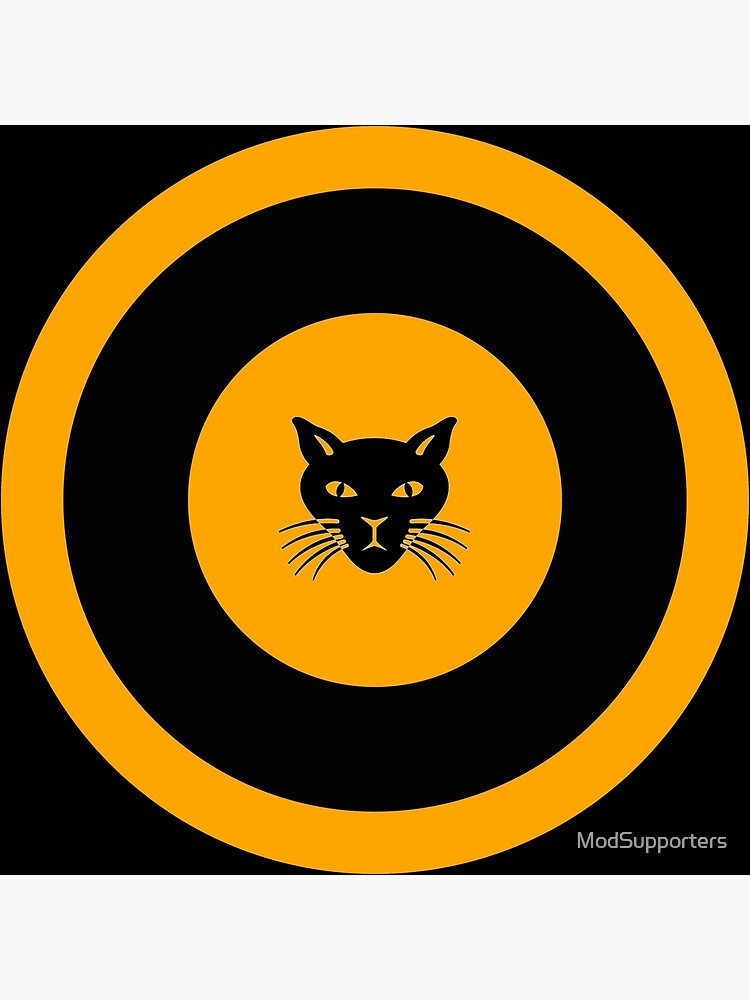 "Kilkenny Cats Retro Hurling mod roundel" Poster for Sale by ...