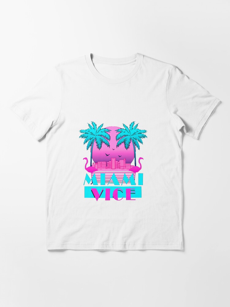 "Miami Vice - Retro-80er-Design" T-Shirt von JacckStore | Redbubble