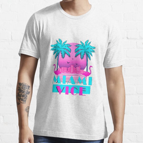 "Miami Vice - Retro-80er-Design" T-Shirt von JacckStore | Redbubble