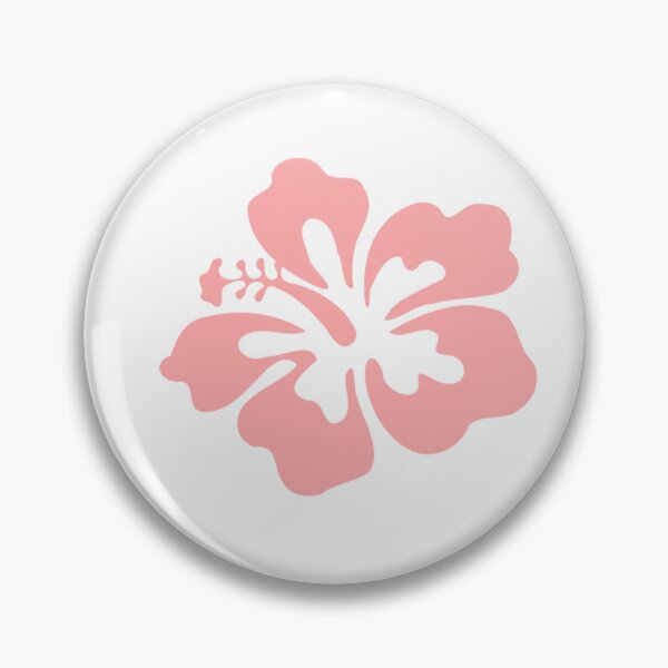 "aesthetic pink hibiscus flower" Pin for Sale by xoxo, hannah | Redbubble