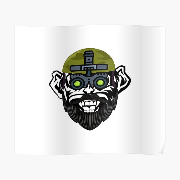 "Tactical monkey" Poster for Sale by MrPrimus | Redbubble