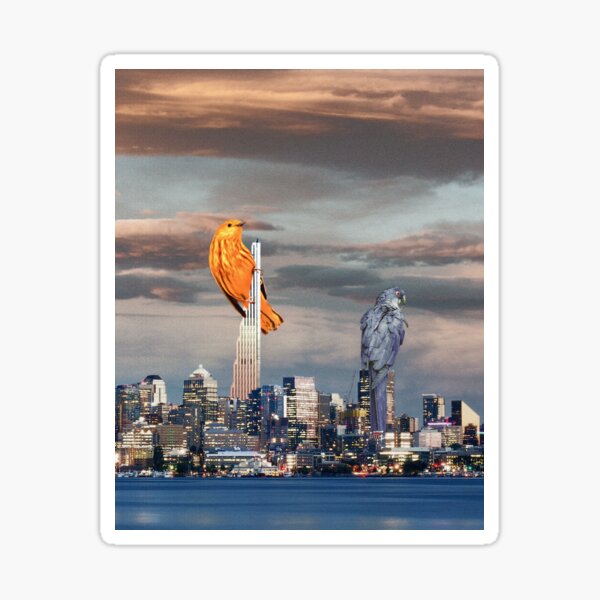 "The Kingdom" Sticker by CollageHarvest | Redbubble