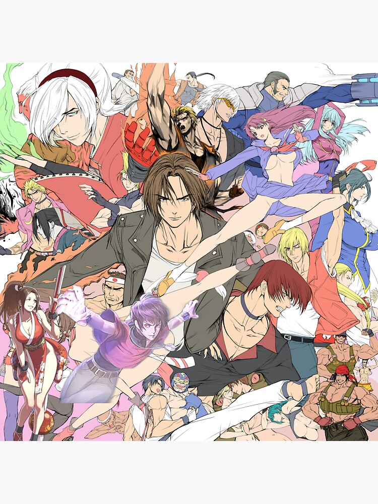 Sticker « KOF Tous les personnages en une seule œuvre », par ...