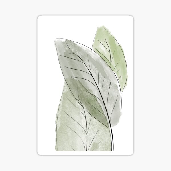 "Nature Prints Greenery Leaves Botanical Green Tropical Greenery ...