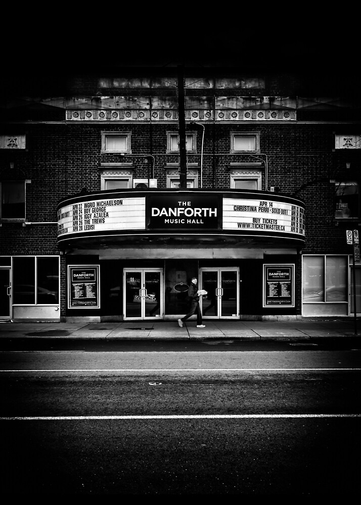 "The Danforth Music Hall Toronto Canada No 1" by Brian Carson | Redbubble