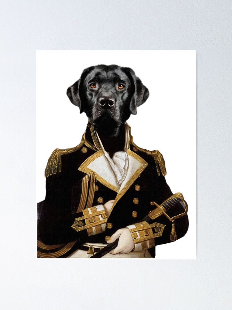 "Dog Napoleon" Poster for Sale by LOGOPARTY | Redbubble