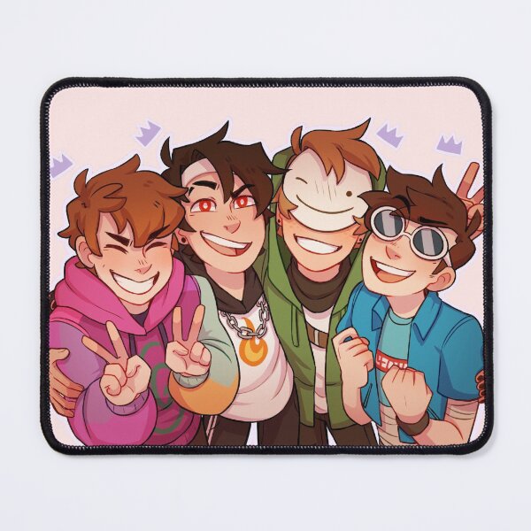 "Dream Team Smp Karl Jacobs Myct Youtuber Cute Fanart " Mouse Pad by ...