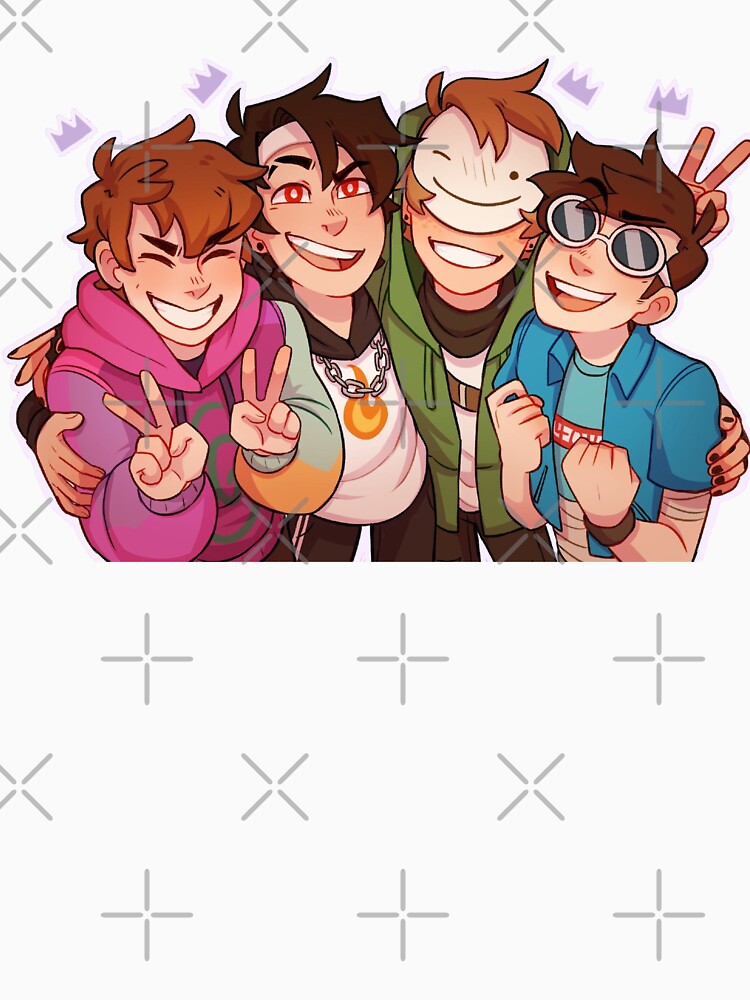 "Dream Team Smp Karl Jacobs Myct Youtuber Cute Fanart " T-shirt by ...