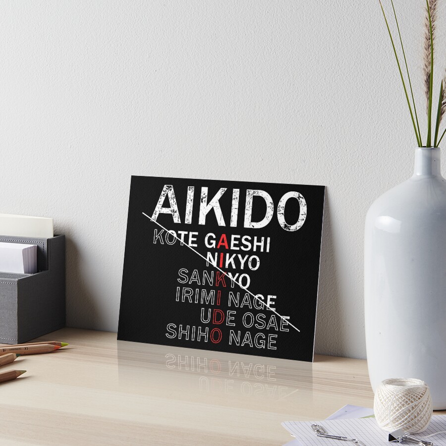 "aikido kote gaeshi nikyo sankyoirimi nage ude osae shiho nage" Art ...