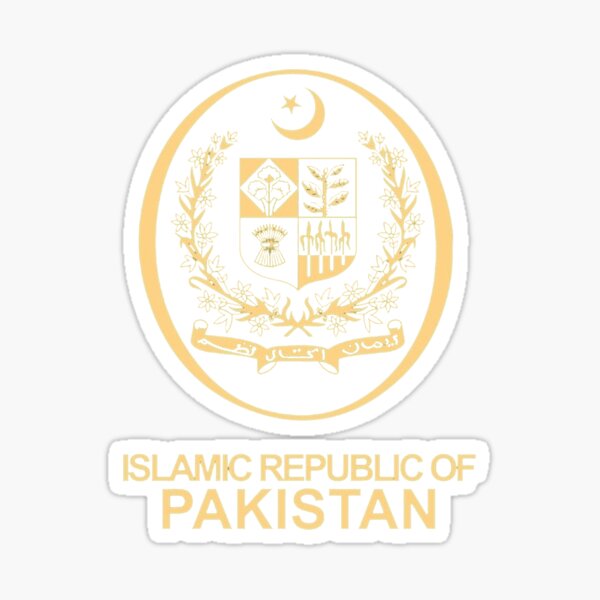 "Pakistan insignia" Sticker by R94-Design | Redbubble