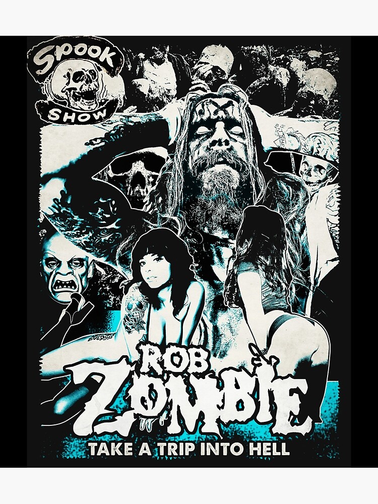 "Rob Zombie Logo Sticker" Poster for Sale by ibellag | Redbubble