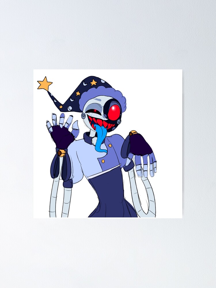 "Moondrop Tongue Out." Poster by ArdourLamour | Redbubble