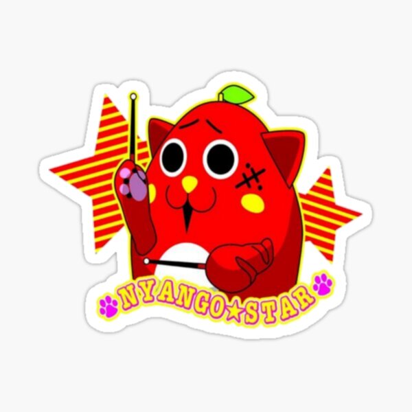 "Nyango star" Sticker by Shop-D1 | Redbubble