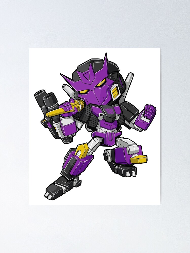 Póster «Chibi Decepticon División de Justicia Tarn» de BryanSevilla | Redbubble