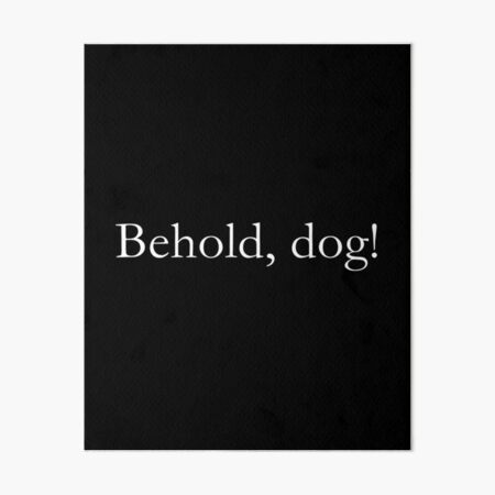 "Behold, dog! Elden Ring" Art Board Print by retrogamearts | Redbubble
