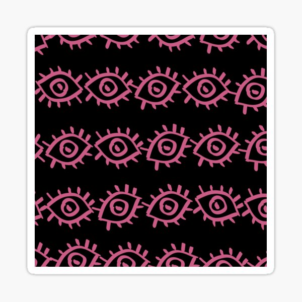 "so many eyes" Sticker for Sale by murderclowns | Redbubble