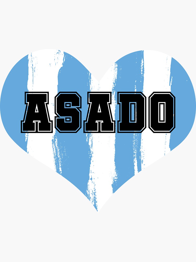 "Asado argentino" Sticker by LatinoPower | Redbubble