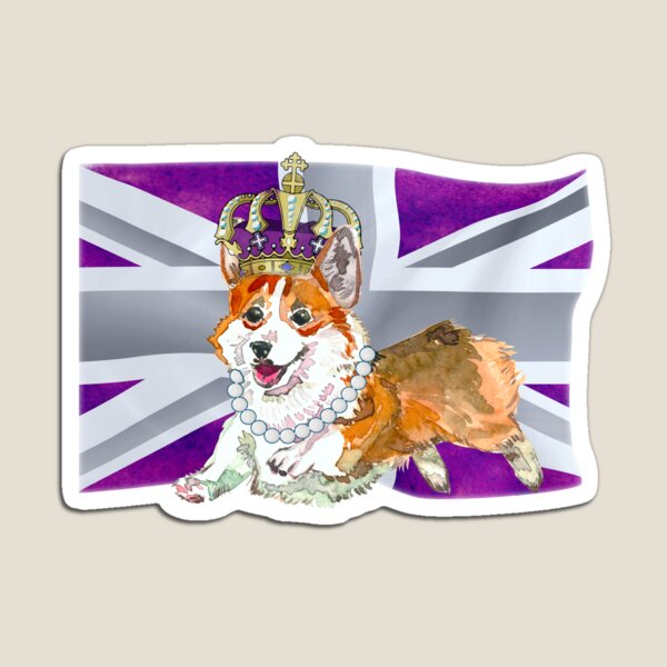 "Queens Jubilee, Cute Corgi, The Queens platinum jubilee, funny queens ...