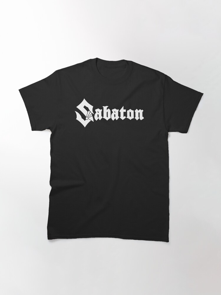 "Sabaton Merch Sabaton Logo" Classic T-Shirt for Sale by ElbaSoft ...