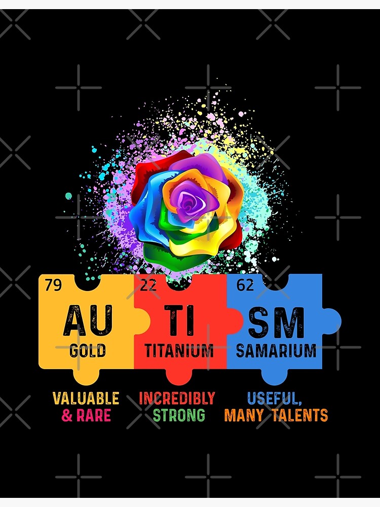 "Autism Awareness Flower Puzzle" Poster for Sale by Sweet-A-Dsignz ...