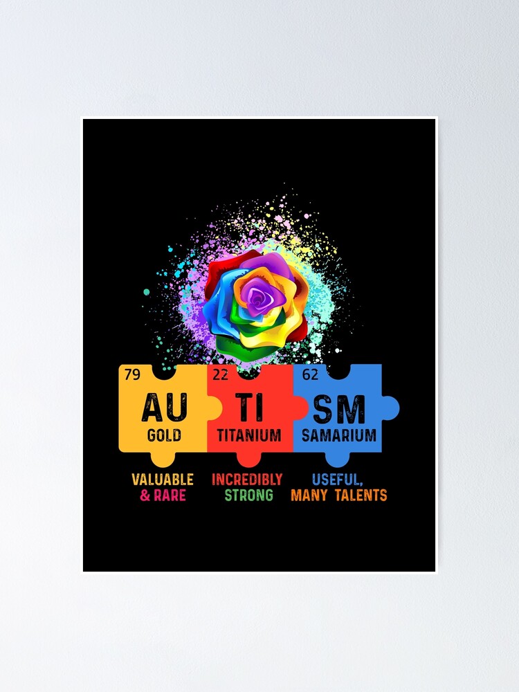 "Autism Awareness Flower Puzzle" Poster for Sale by Sweet-A-Dsignz ...