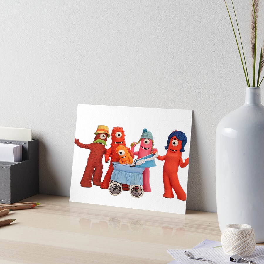 "Yo Gabba Gabba" Art Board Print by Parkid-s | Redbubble