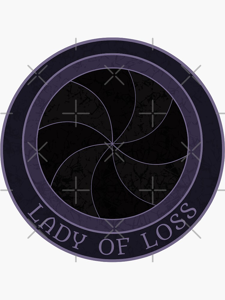 "Shar Inspired Holy Symbol Sticker" Sticker by banjoeticarts | Redbubble