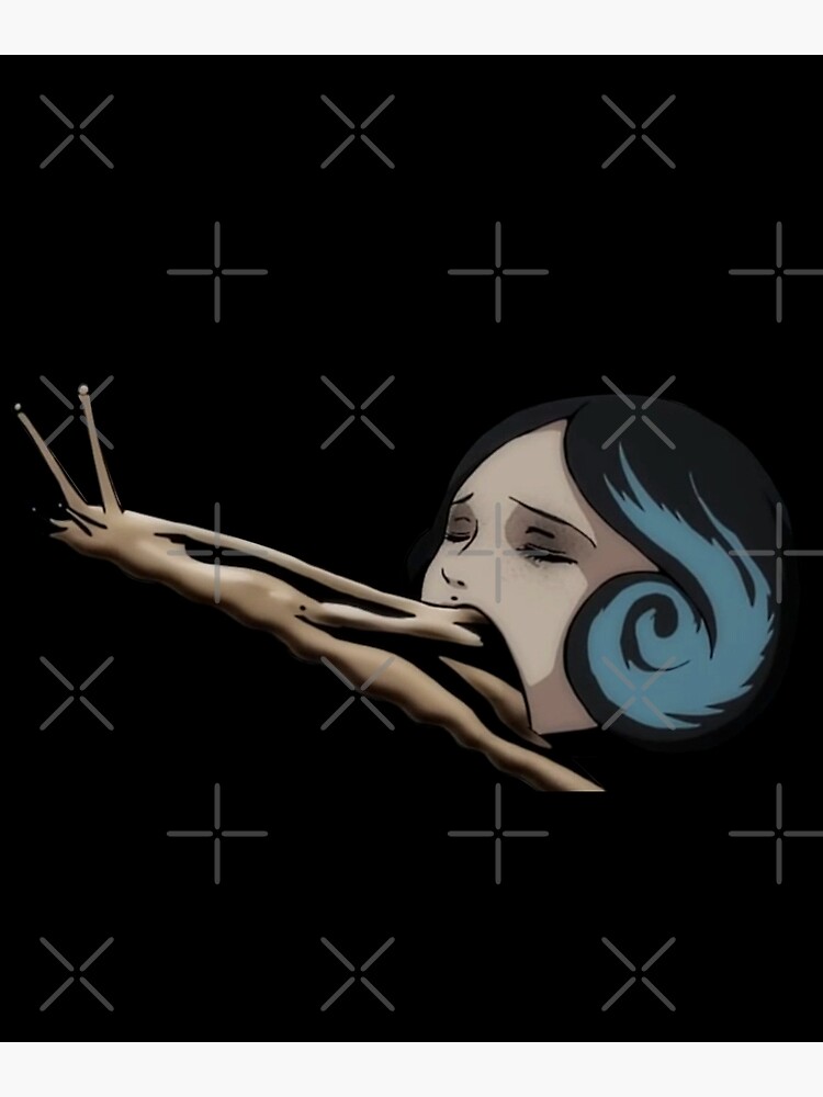 "slug girl from anime junji ito collection" Photographic Print for Sale ...