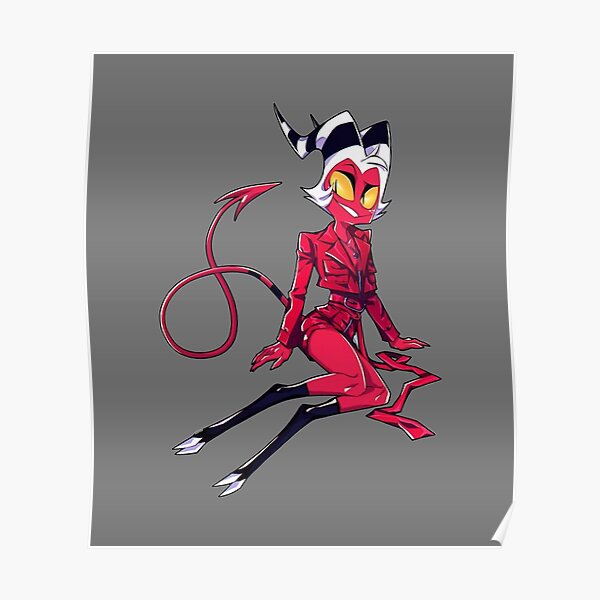 "Moxxie - Helluva Boss" Poster by OtakuEmporium | Redbubble