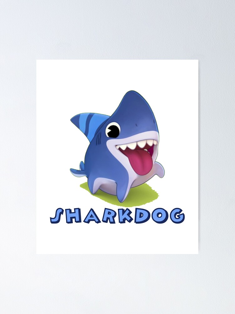 Poster « petit chien de requin », par Julia-Jeon | Redbubble