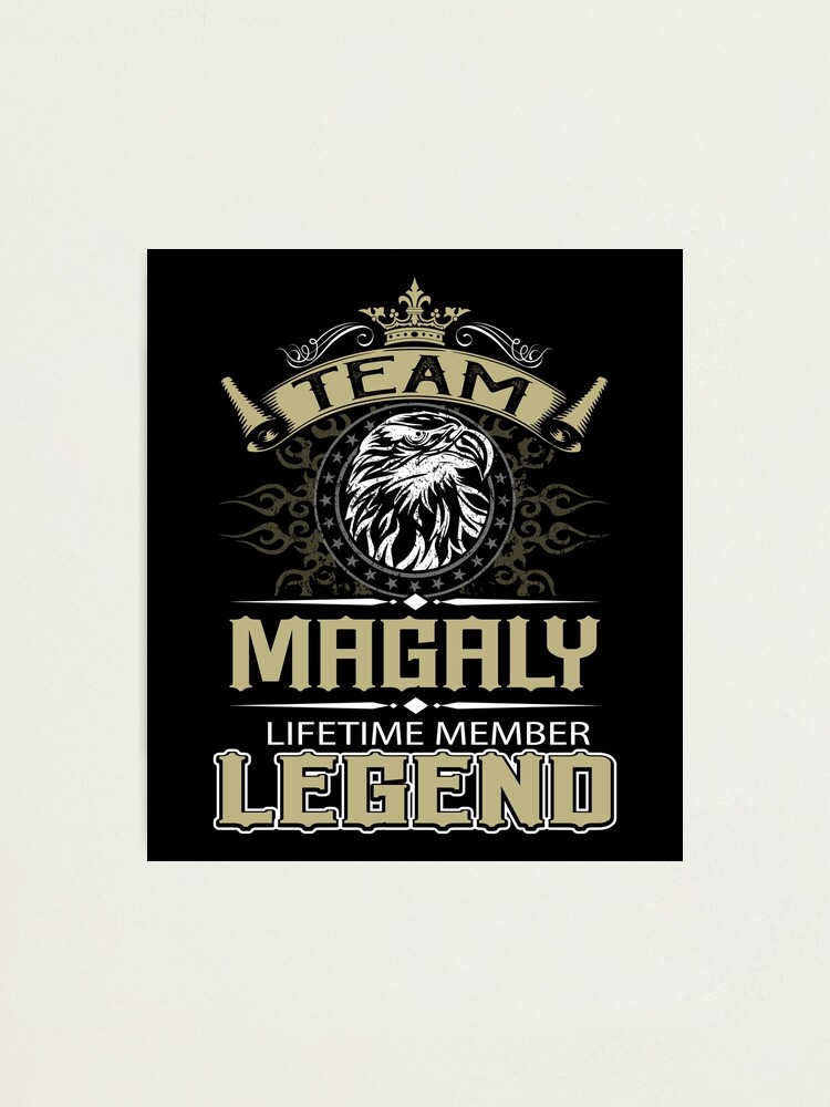 Lámina fotográfica «Camiseta con el nombre de Magaly - Camiseta con el ...