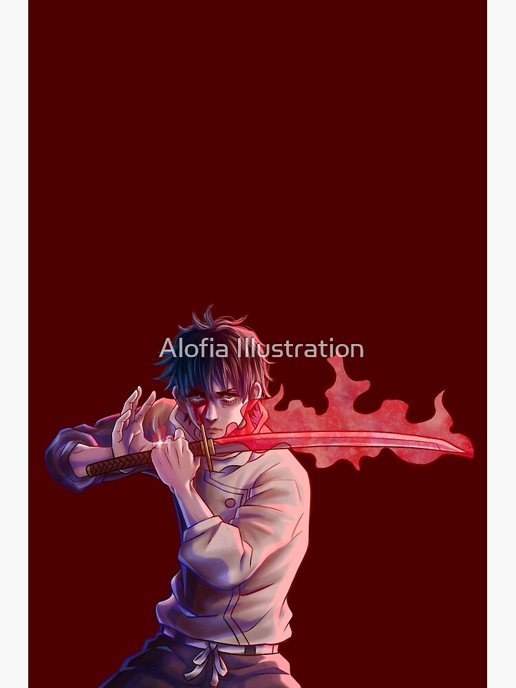 Póster «Yuta Okkotsu (versión transparente)» de sophielapeters | Redbubble