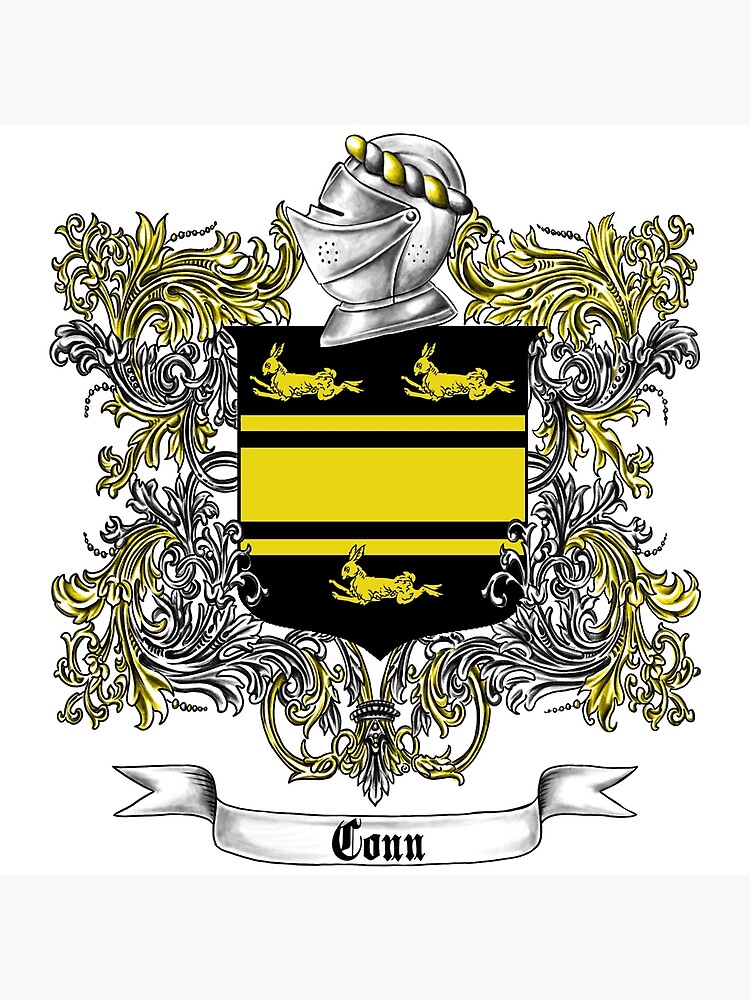 "Conn Family Crest" Poster by atomicblizzard | Redbubble