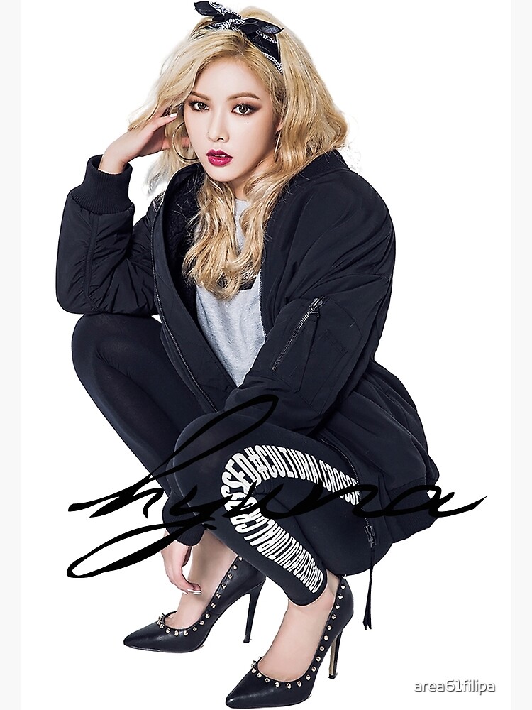 "Hyuna" Poster for Sale by area61filipa | Redbubble