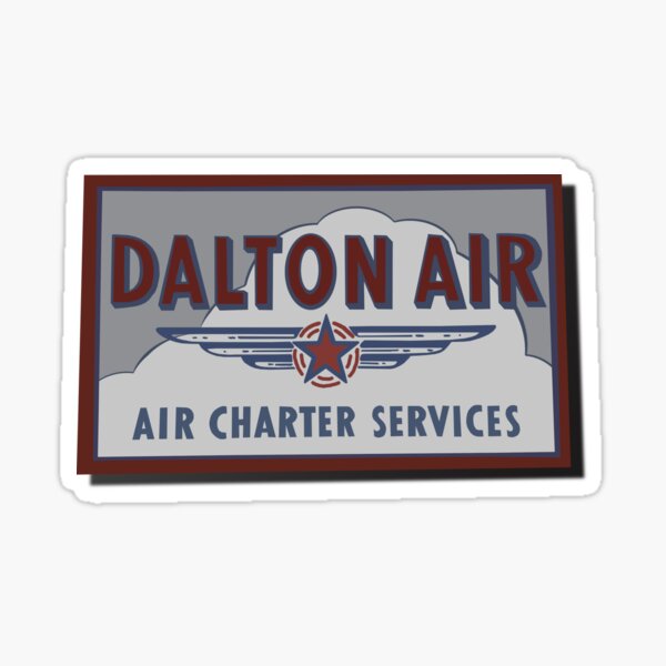 "Dalton Air" Sticker by ToriKaer | Redbubble