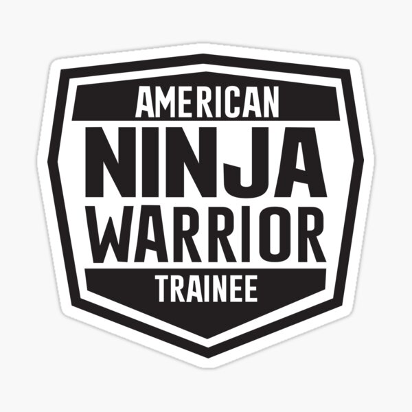 "Ninja Trainee" Sticker by Designs111 | Redbubble