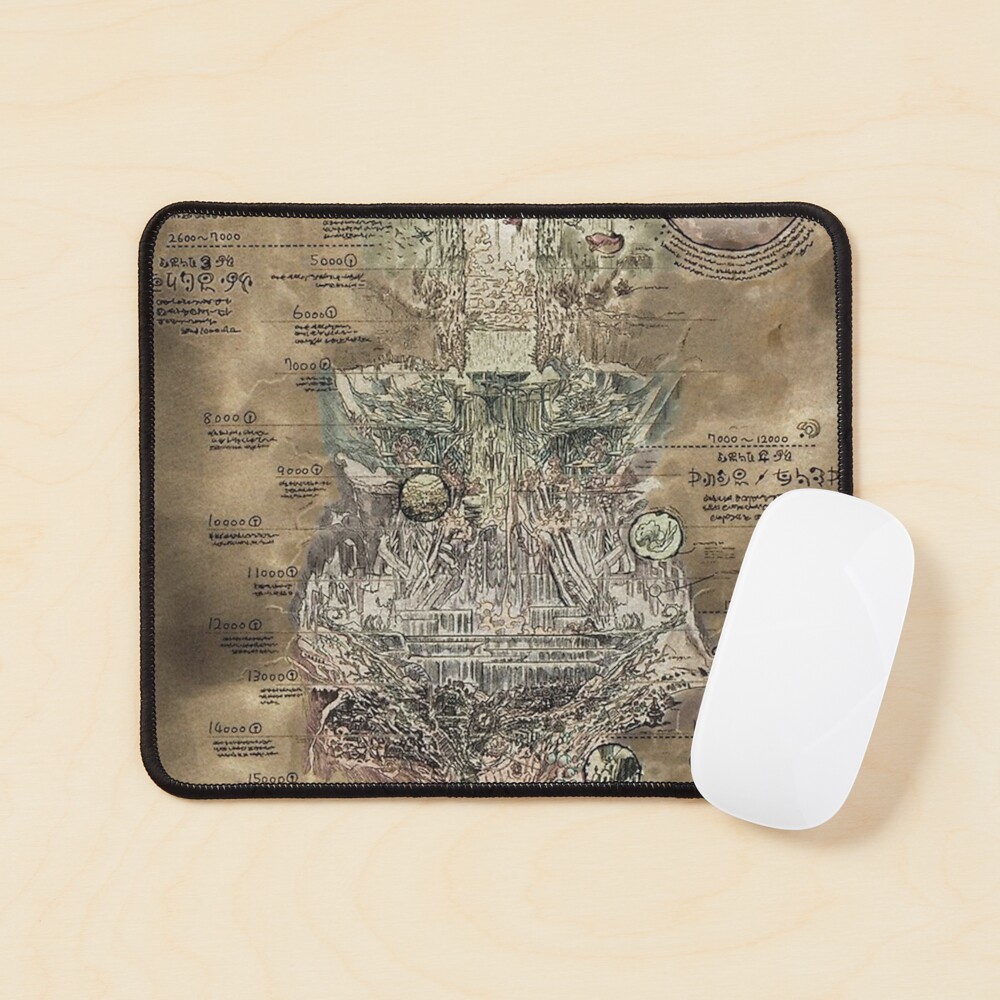 "Made in Abyss - The Abyss Map Poster classic " Poster for Sale by ...