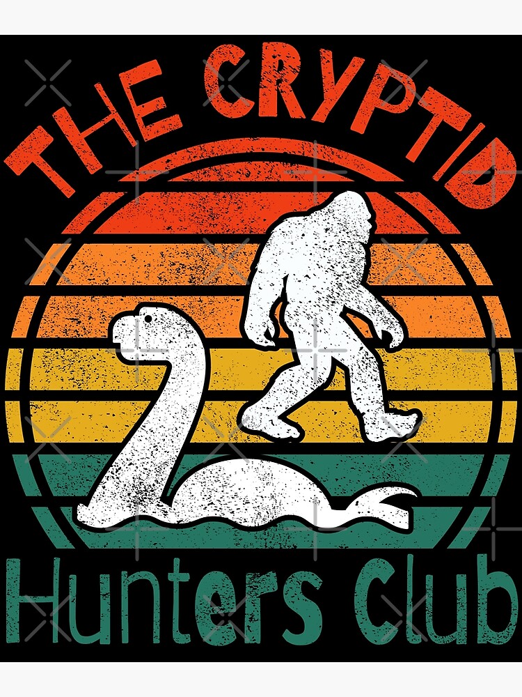 Poster « Le Cryptid Hunter Club trouve Bigfoot et le monstre du ...