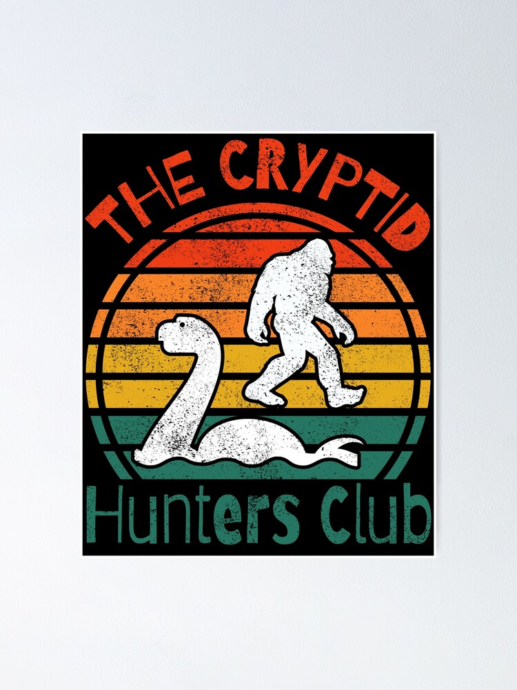 Poster « Le Cryptid Hunter Club trouve Bigfoot et le monstre du ...