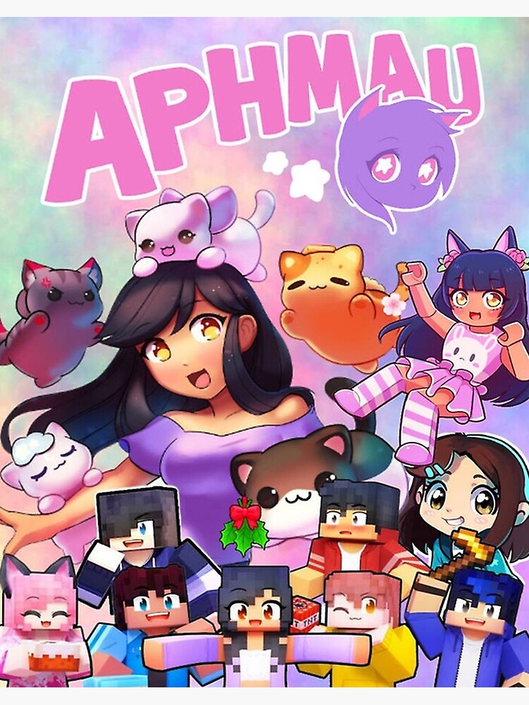 "Aphmau Art Poster classic poster " Art Board Print for Sale by ...