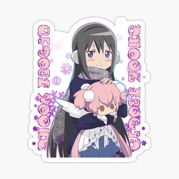 "Akemi Homura " Sticker for Sale by BaileyPitman | Redbubble