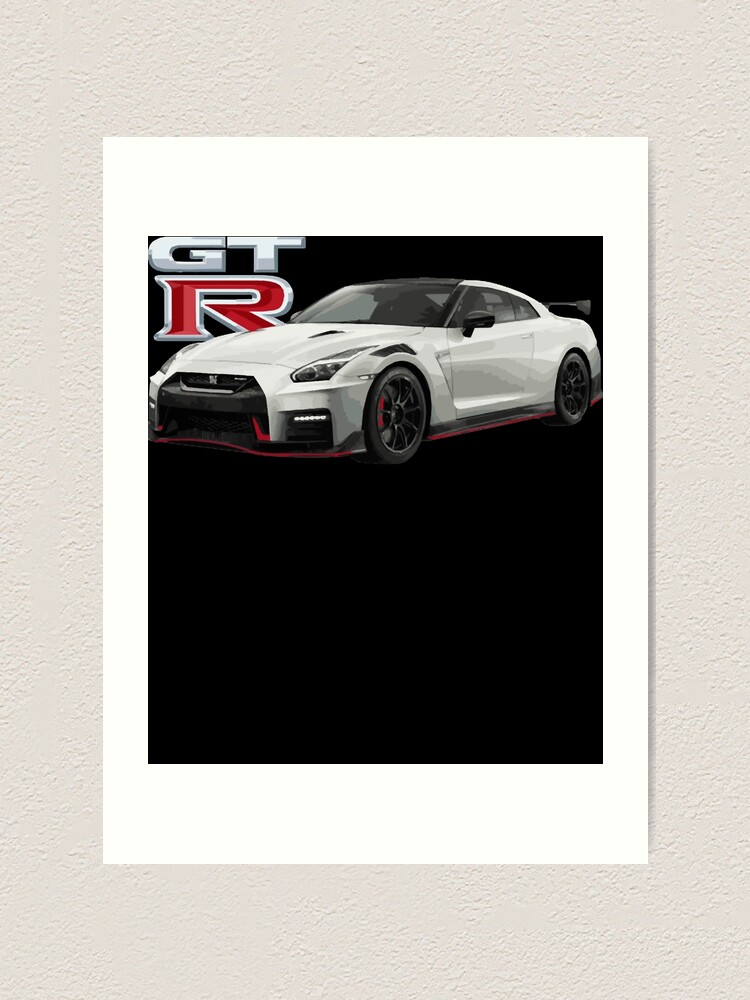 "Art Gtr Nismo Gt-R Gtr R35 Godzilla" Art Print for Sale by ...
