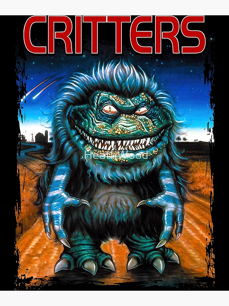 "It's All About The Critters Horror Movie" Poster for Sale by HeathWood ...
