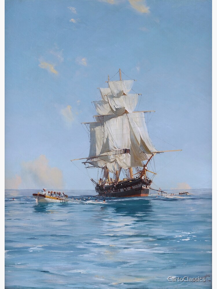 "A Bathing Party from the HMS Clio - Thomas Jacques Somerscales (1902 ...