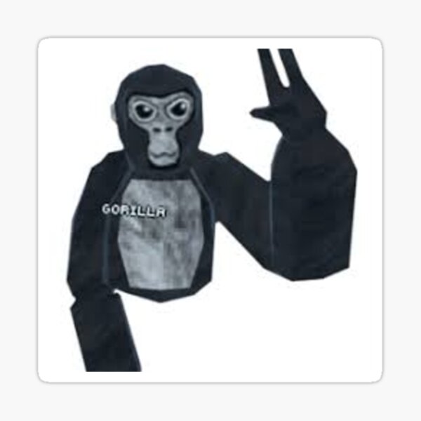 "Gorilla tag monkey" Sticker for Sale by KoenpTrav | Redbubble
