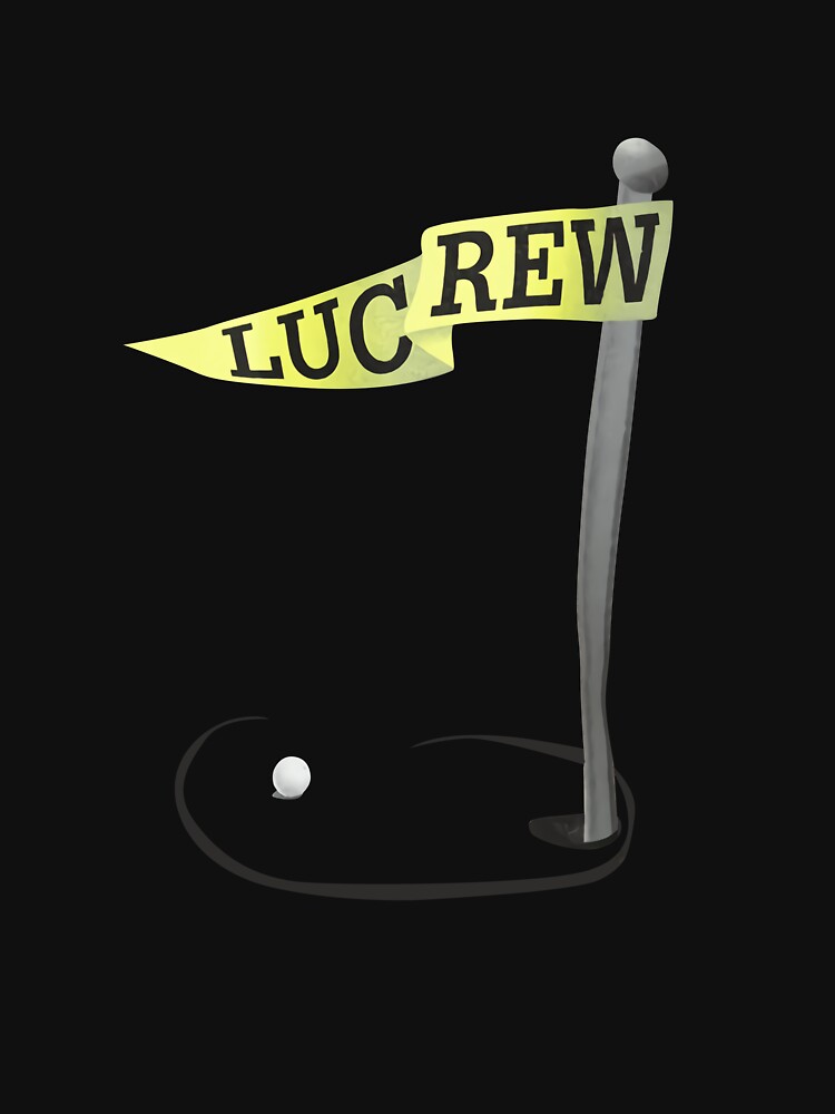 "Laserluca - GolfFlag" T-shirt by boboaroteed | Redbubble