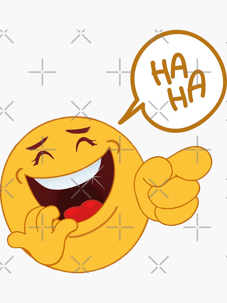 "Mocking Emoji" Sticker by BethelindaShop | Redbubble